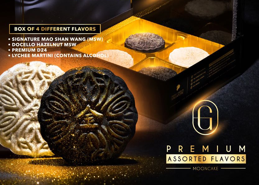Assorted 4 Flavours Snowskin Mooncake (Box of 4) - (SAVE $28) - Golden ...